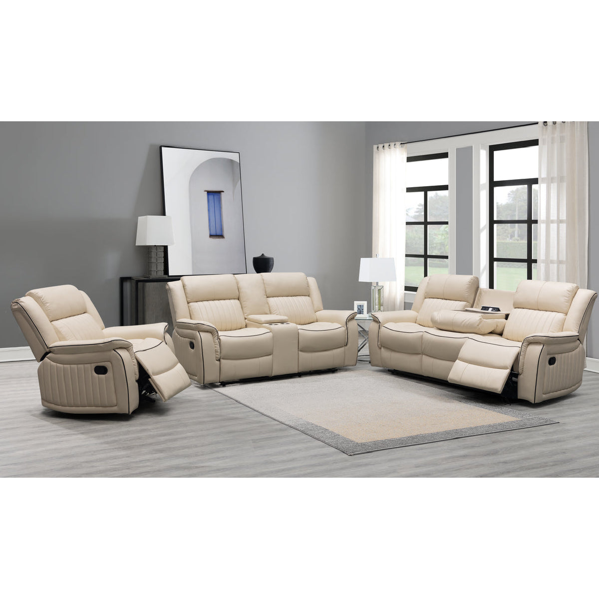 Omega Recliner Sofa Set | Top Furniture Store in Toronto